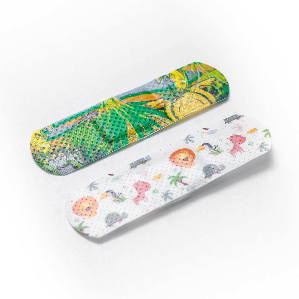 Sets of Medical Bactericidal Sterile Patches with Active silver ions